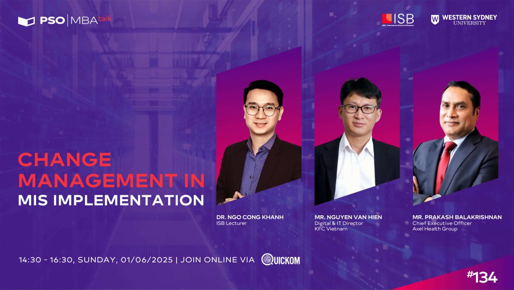 MBA Talk #134: Change management in MIS Implementation – The leader's ...