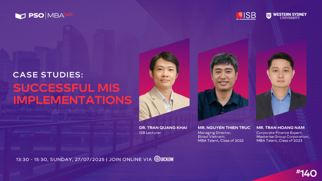 MBA Talk #140: Real stories of MIS transformation